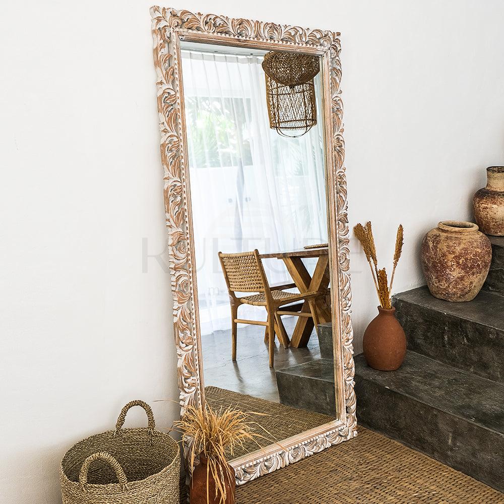 Hand Carved Wood Mirrors from Bali – Kulture Home Decor SG